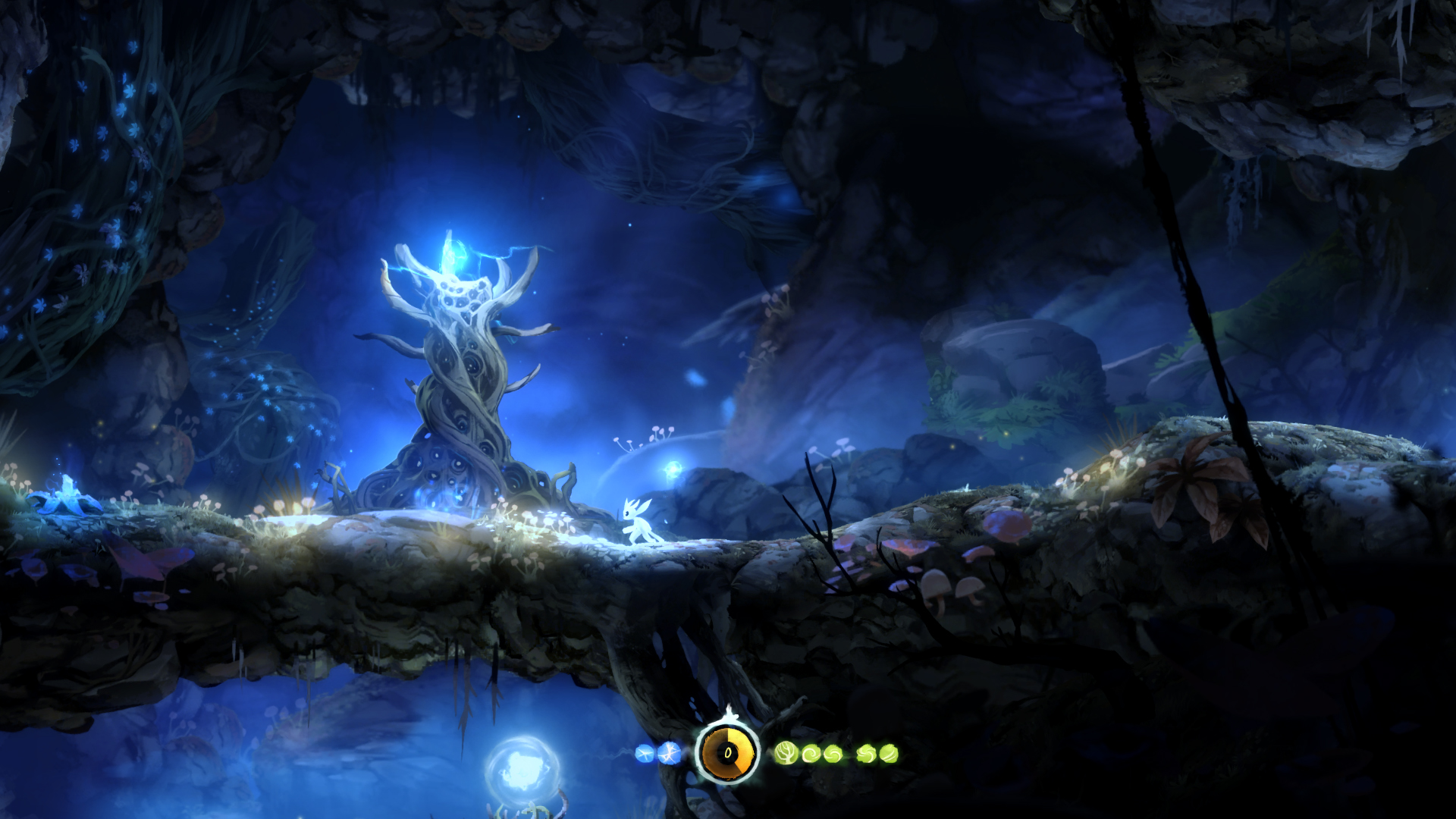 Screenshot Ori and the Blind Forest 01 - Ori